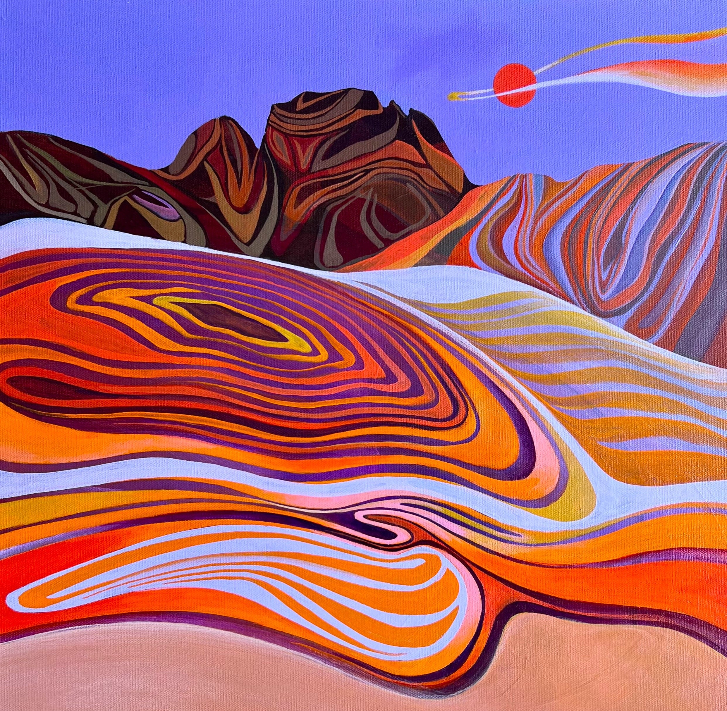 Desert Wave – Calee Dunlap Art