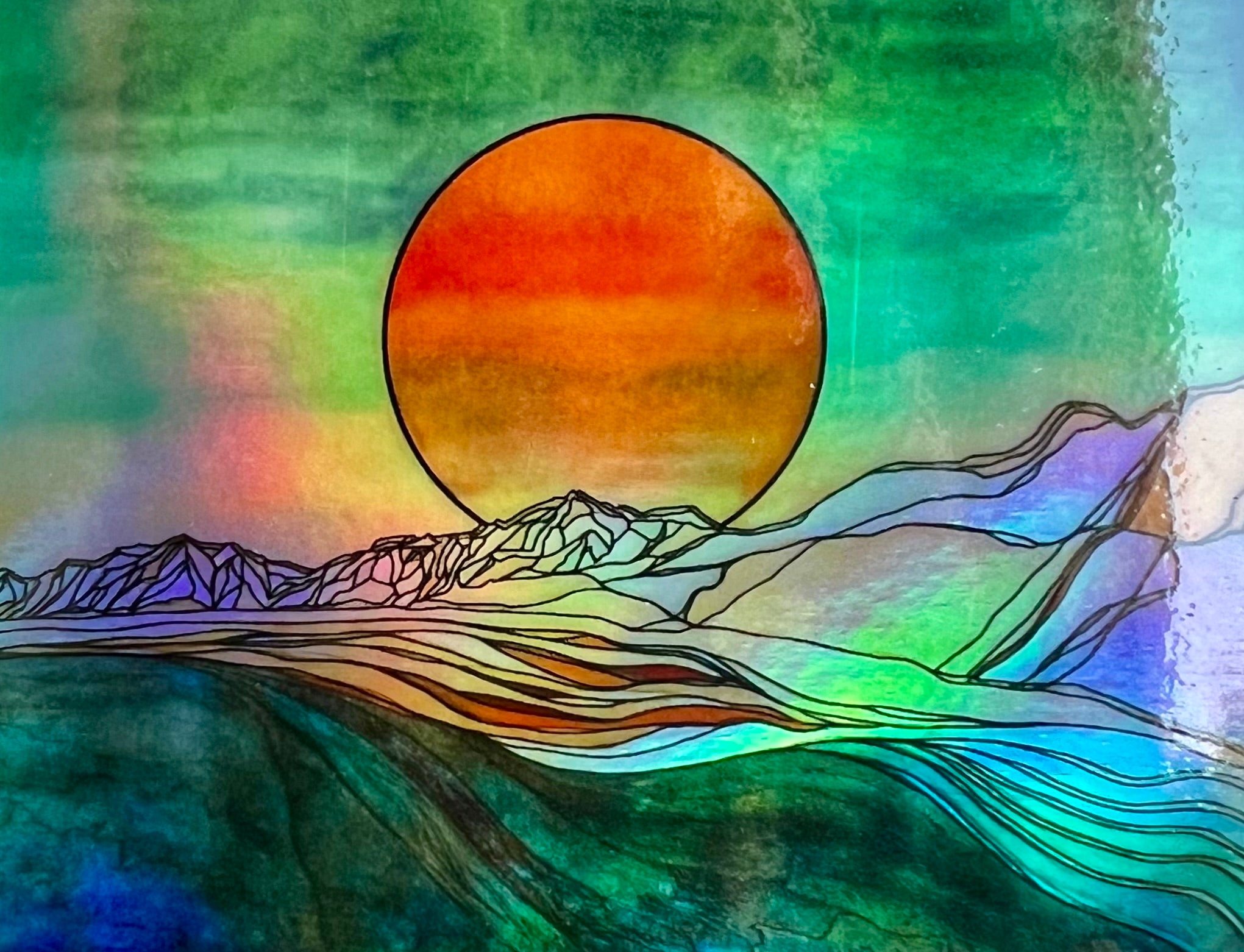 From the Bay Sticker – Calee Dunlap Art